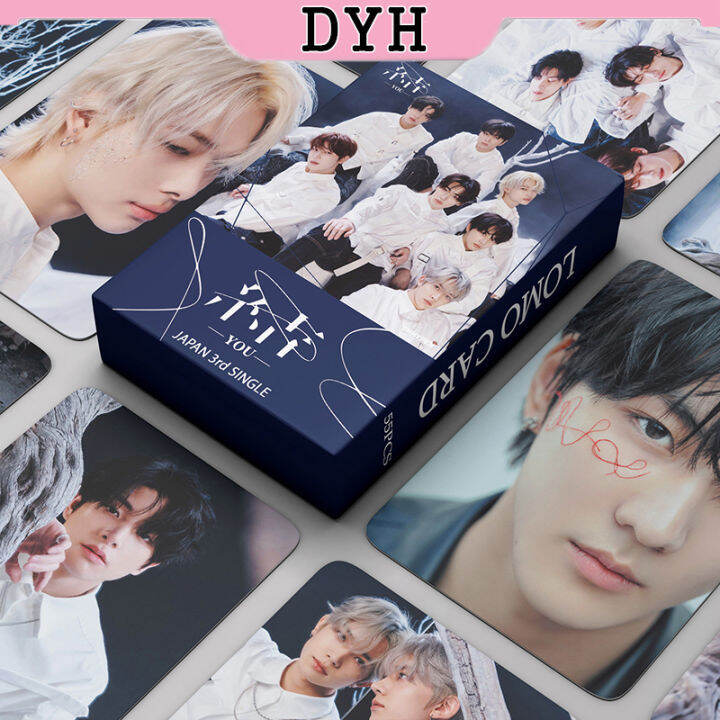 55pcs/box ENHYPEN photocards Memories：STEP 2 DARK BLOOD DIMENSION: ANSWER Album LOMO card ...