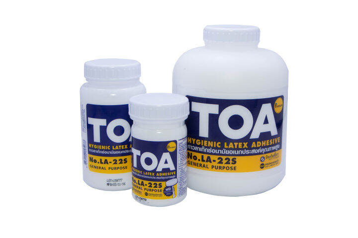 TOA กาวลาเท็กซ์ Latex Glue สีขาว | Lazada.co.th