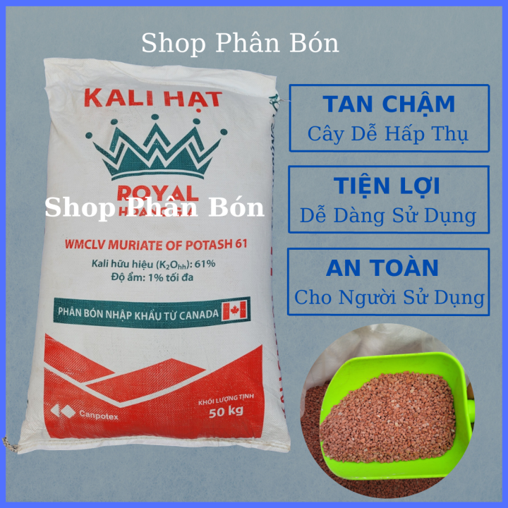 Phân KaLi Chuyên Dùng Cho Kích Thích Siêu Ra Hoa Đậu Trái, Cứng Cây ...