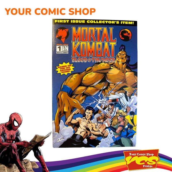 Mortal Kombat Blood and Combat 1 Published Jul 1994 by Malibu Comic ...