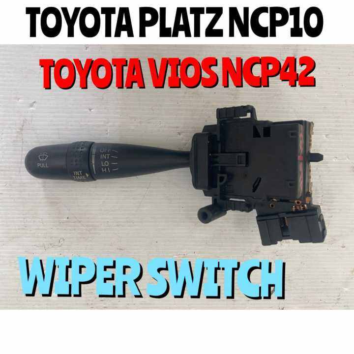 🇯🇵🇯🇵 Toyota Vios NCP42 / Platz NCP10 Wiper Switch / Windshield Wiper ...