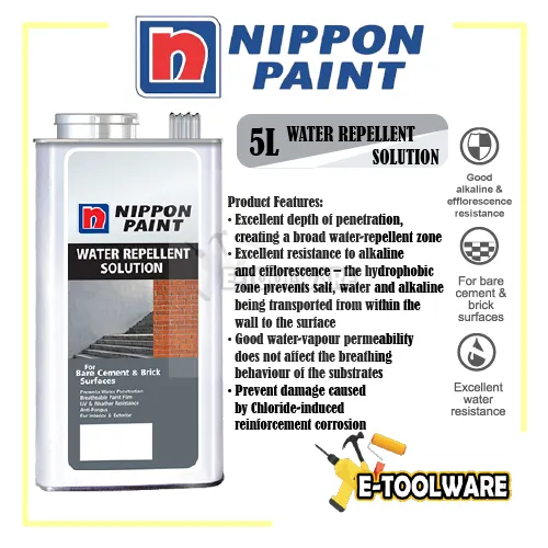 Nippon Paint Water Repellent Solution 5 Liter | Lazada