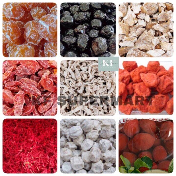 Pelbagai Jenis Asam Manis Jeruk [Asam Boi Merah/Buah Merah/Ceri Hitam ...