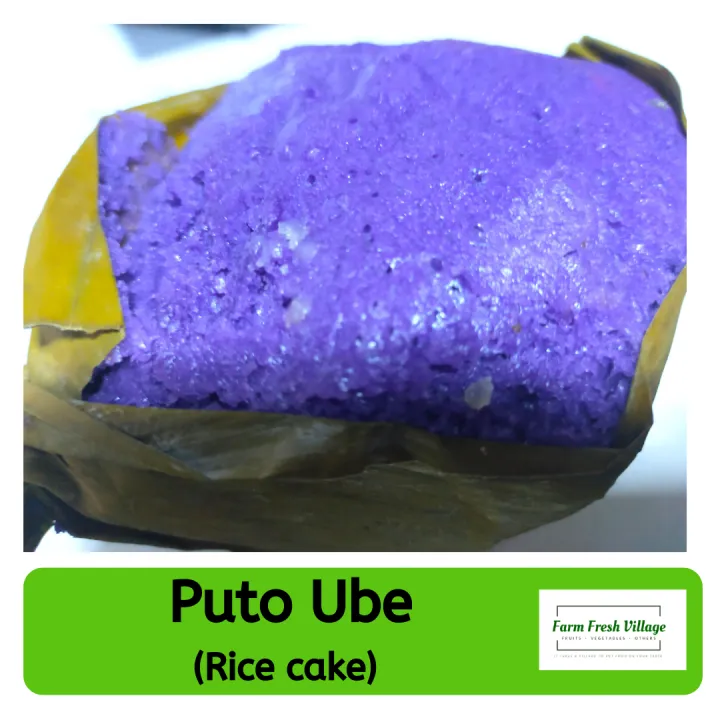 Farm Fresh Village Puto Ube ( 2 pieces per pack) | Lazada PH