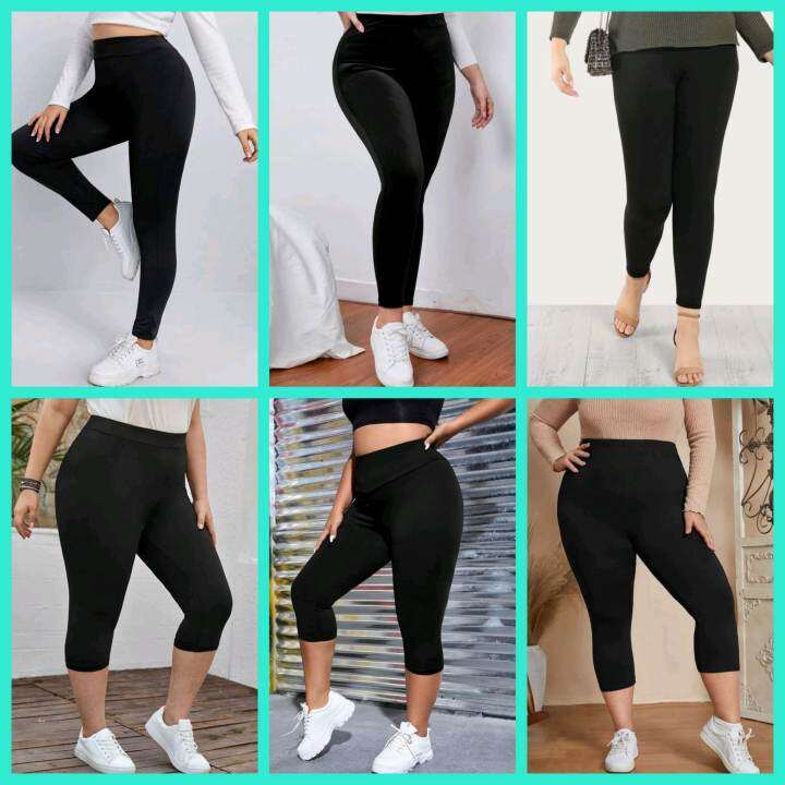 Plus Size Big Size Regular Size Free size Bootleg Active High Waist Track Zumba Gym Exercise ...