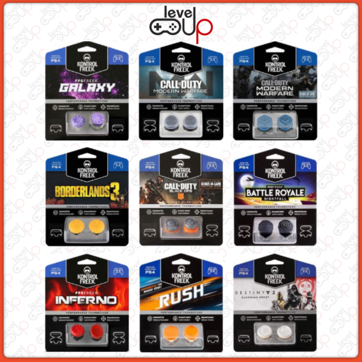 DS5 DS4 PS4 Controller KontrolFreek Performance Analog Thumb Stick Grip ...