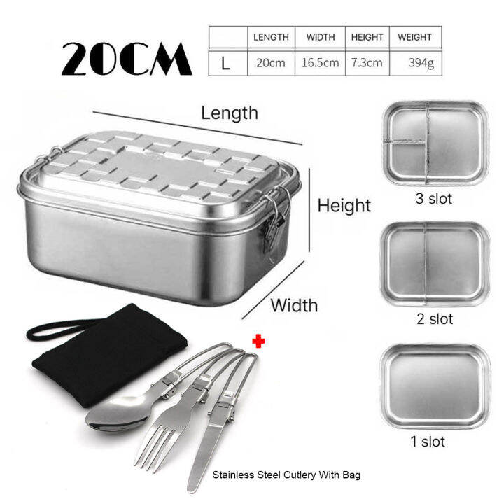 GERMANY QUALITY SUS304 Stainless Steel Lunch Box Bento Box Food ...