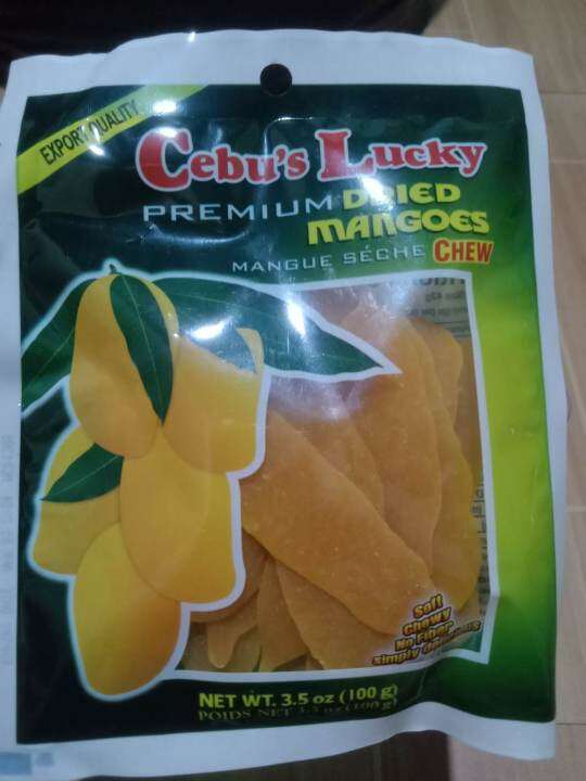 Cebu's Lucky Premium Dried Mangoes 100 grams | Lazada PH