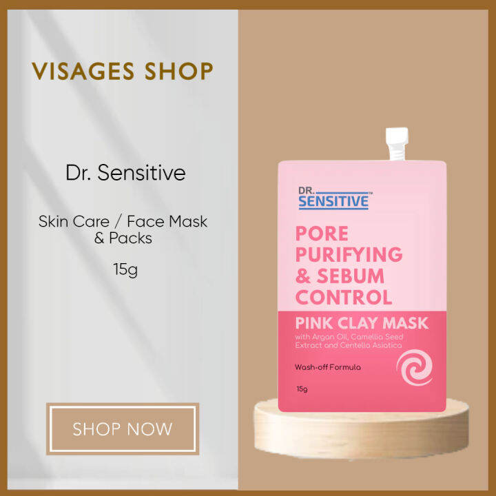 DR SENSITIVE Pore Purifyng Clay Mask 15g | Lazada PH