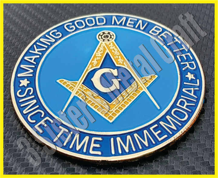 MASON Car Emblem (3 inch diameter in 2mm thickness) (makapal) with back ...