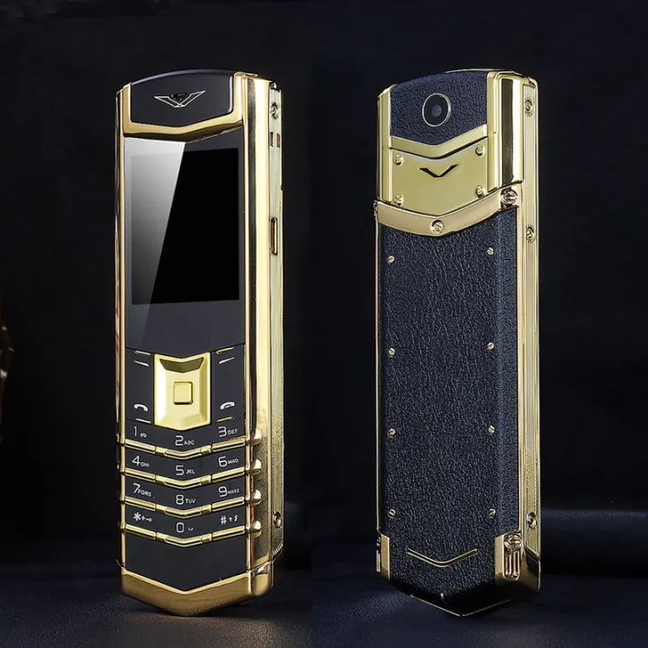 2G GSM Unlock Bar Luxury BT Dial Metal Body FM Camera Signature Senior ...