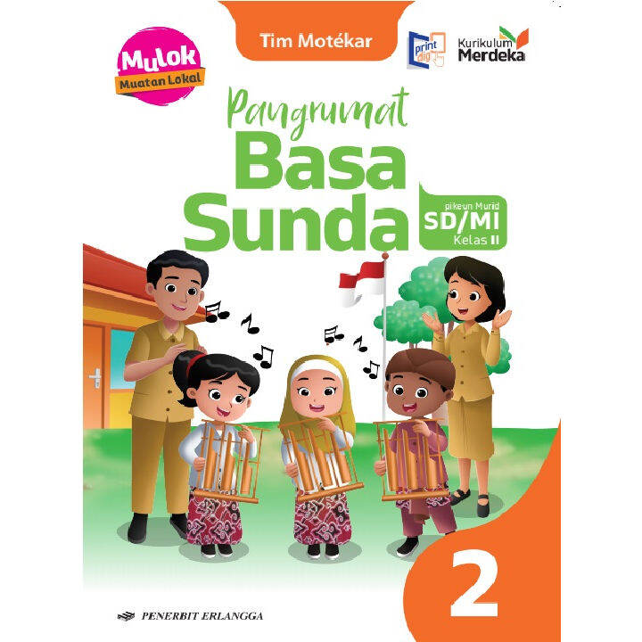 Pangrumat Basa Sunda Kelas 2 SD Merdeka Erlangga | Lazada Indonesia