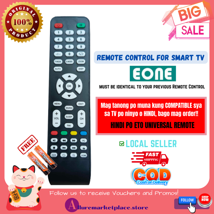 EONE Smart TV Remote Control| TV Remote Control for Smart TV Android ...