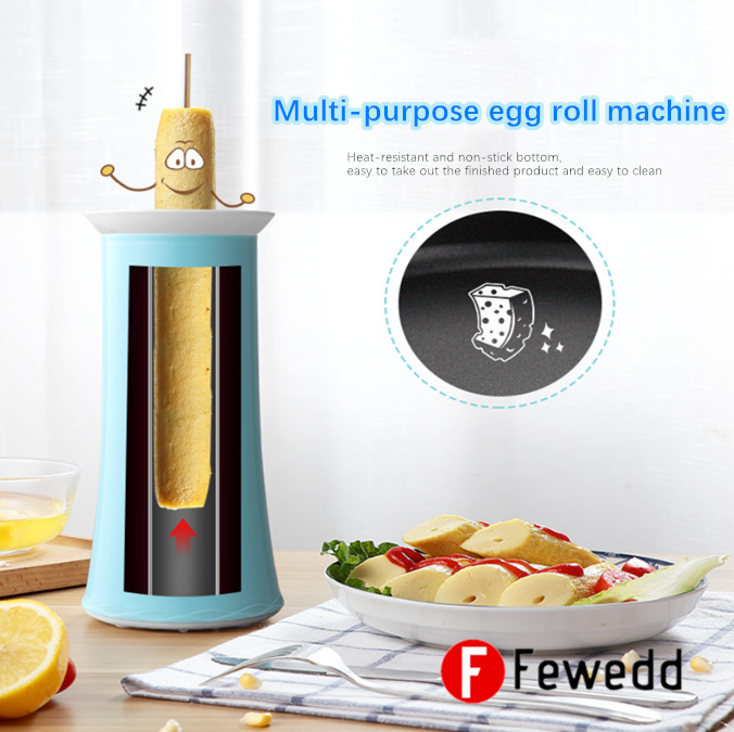 Electric Egg Roll Maker Machine Quick Egg Cooker Automatic Eggs Sausage ...