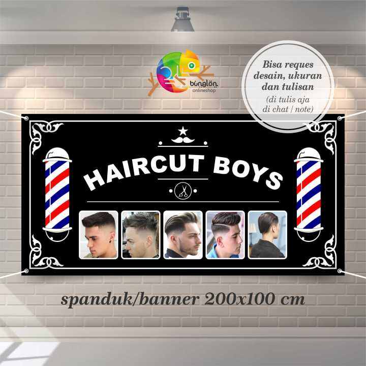 Spanduk, Banner Pangkas Rambut Keren Terbaru | Lazada Indonesia