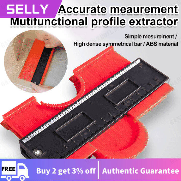 ganze011 10-inch contour gauge profiling gauge taker multi-functional ...