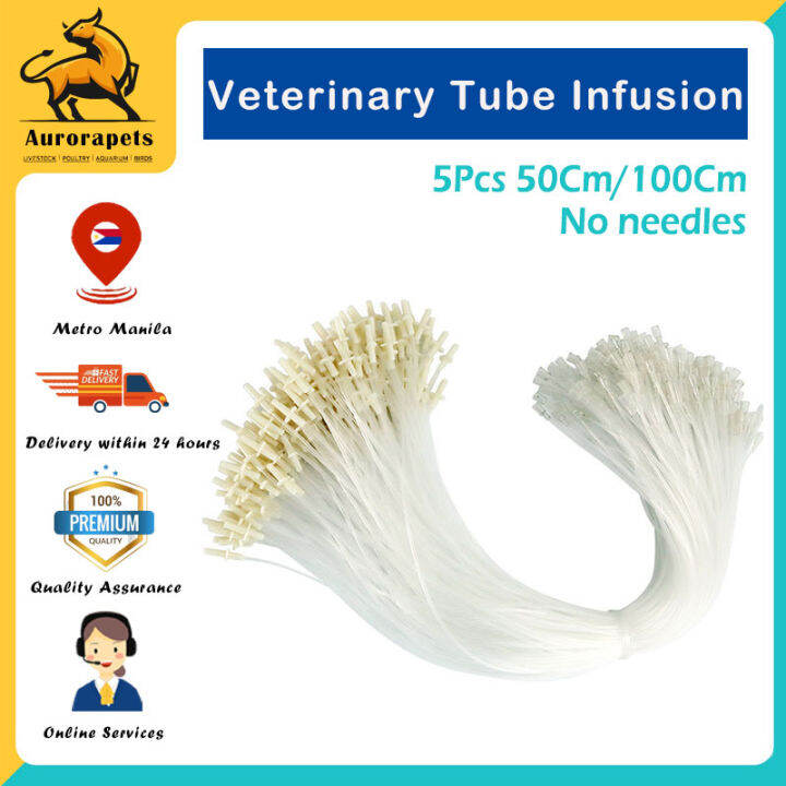 Veterinary Tube Infusion Needle Disposable Syringe Extension Hose Cow ...