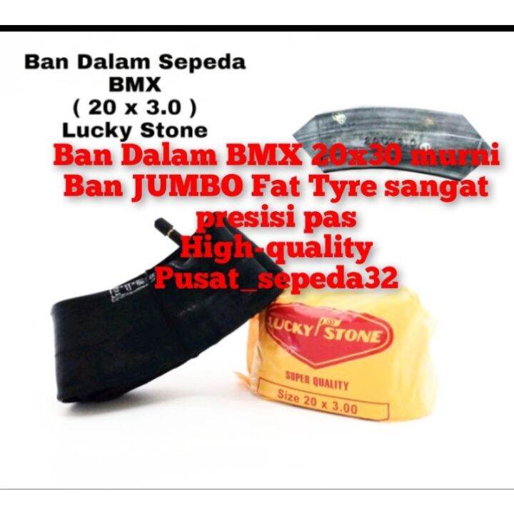 Ban Dalam Sepeda BMX Ukuran 20 Inch X 3.0 Karet Lokal High Quality | Lazada Indonesia