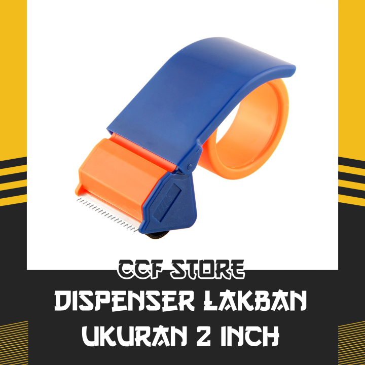 DISPENSER LAKBAN 2" INCH TEMPAT LAKBAN RUMAH LAKBAN ISOLASI ALAT ...
