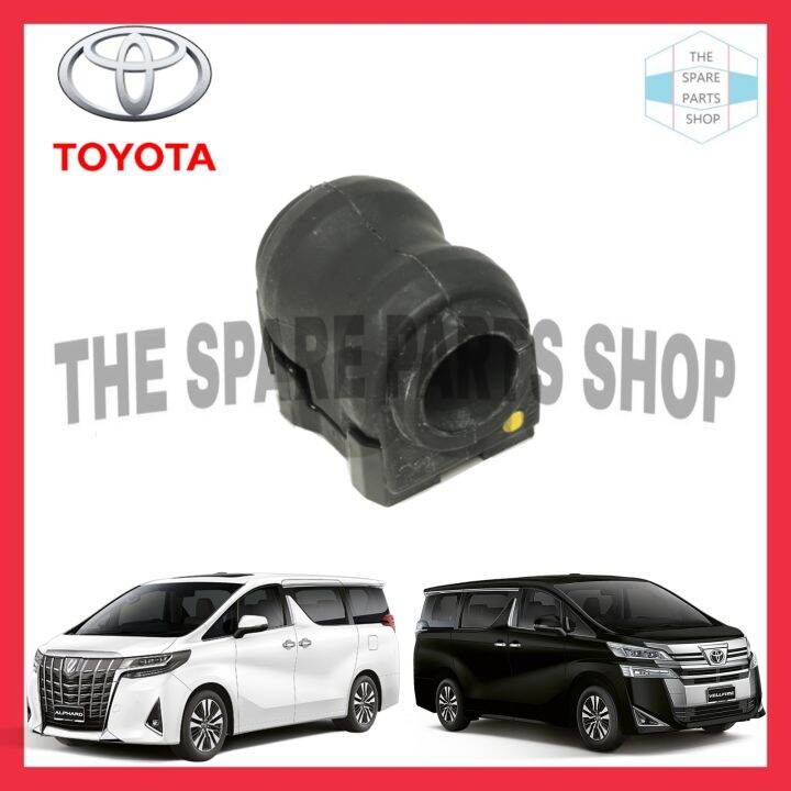 TOYOTA ALPHARD AGH30 VELLFIRE GGH30 ORIGINAL STABILIZER BAR BUSH REAR 22MM (48818-58010) 2PC ...