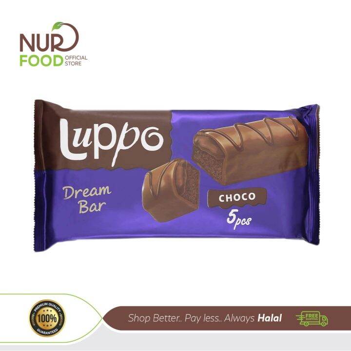 Luppo Dream Bar Cake Choco (30g*5pcs) | Lazada