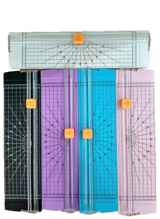 Officom Paper Cutter A4 with Ruler Portable Paper Trimmer | Lazada PH