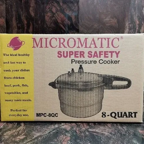 Micromatic Pressure Cooker 8 qz /7.6 liters (MPC-8QC | Lazada PH