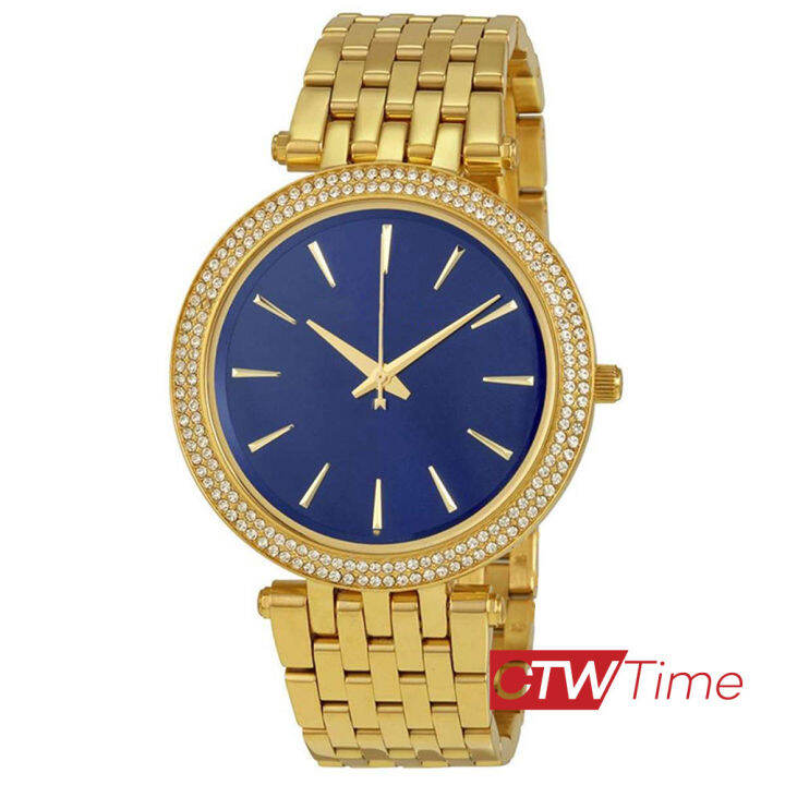 (ผ่อนชำระ สูงสุด 10 เดือน) MK นาฬิกาข้อมือสตรี สายสแตนเลส Darci Series ...