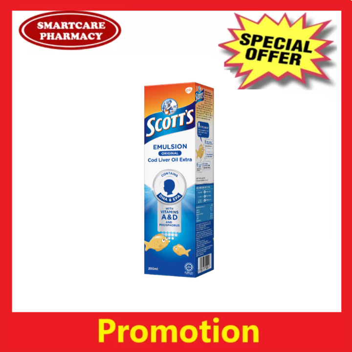 Scott's Emulsion Original 200ml | Lazada