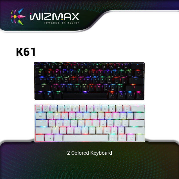 Manic K61 Mini Gaming Mechanical Keyboard | Lazada PH