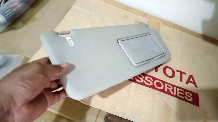 sunviser Innova generasi pertama bagian kanan warna abu | Lazada Indonesia