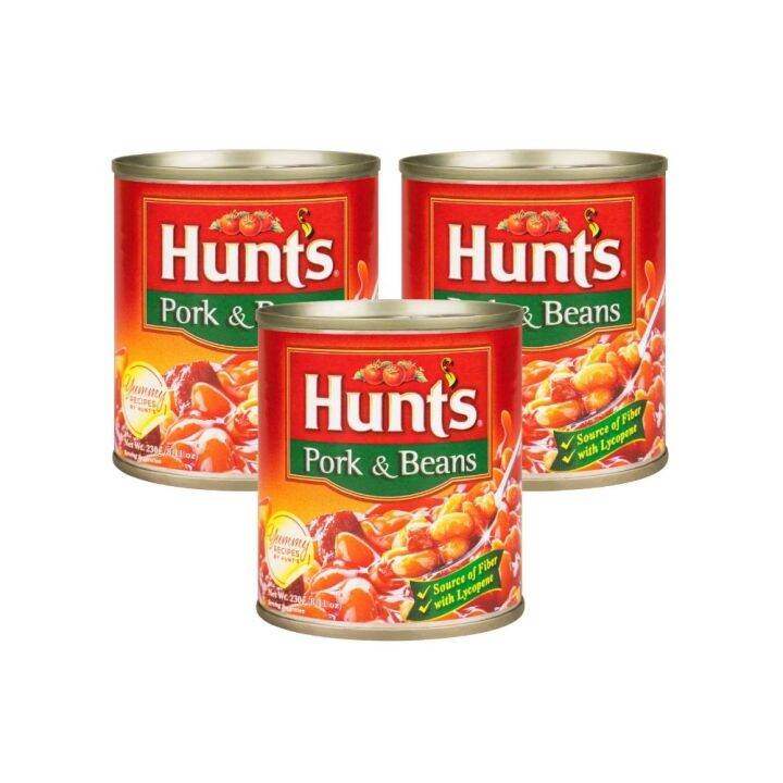 Hunt's Pork & Beans 230g - Pack of 3 | Lazada PH