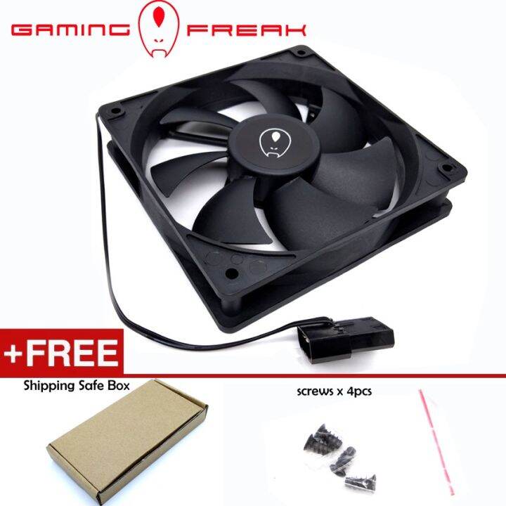 Official Gaming Freak 8CM/12CM -1200RMP Speed Fan - DC12v 0.15A Model ...