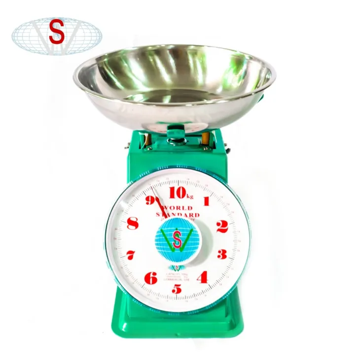 World Standard Spring Weighing Scale 10kg Kilohan Heavy Duty Small Bowl ...