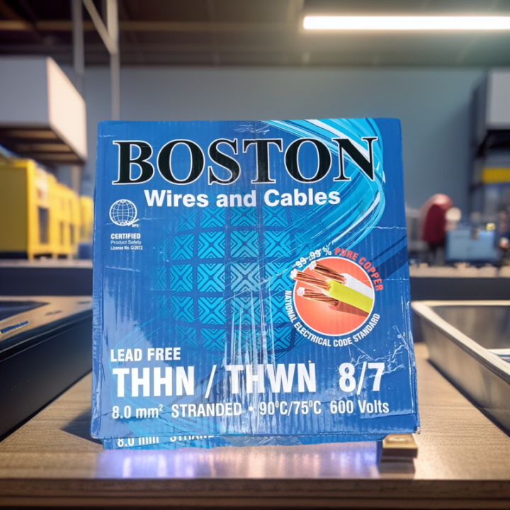 Boston THHN/THWN Stranded Wire. #2.0mm (#14). 3.5mm (#12), 5.5mm (#10 ...