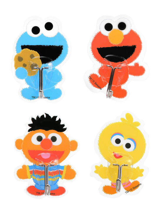 MINISO Sesame Street Traceless Glue Hook | Lazada PH
