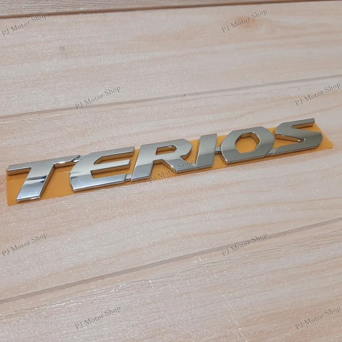 EMBLEM LOGO TERIOS ALLNEW TERIOS ALL NEW TERIOS ORIGINAL | Lazada Indonesia