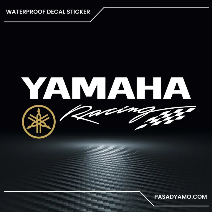 Yamaha Racing Decal Sticker for Cars and Motorcycles 2.25 x 6.25 inches ...