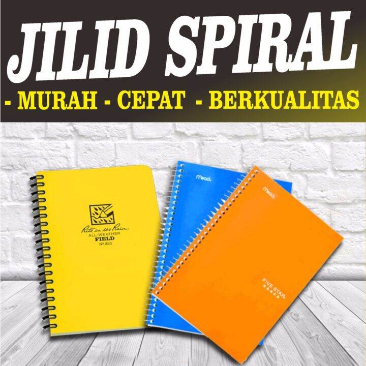 JILID SPIRAL A5 | Lazada Indonesia