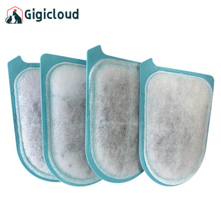 Gigicloud 6 Packs Upgrade Activated Carbon Filter Cartridges ...