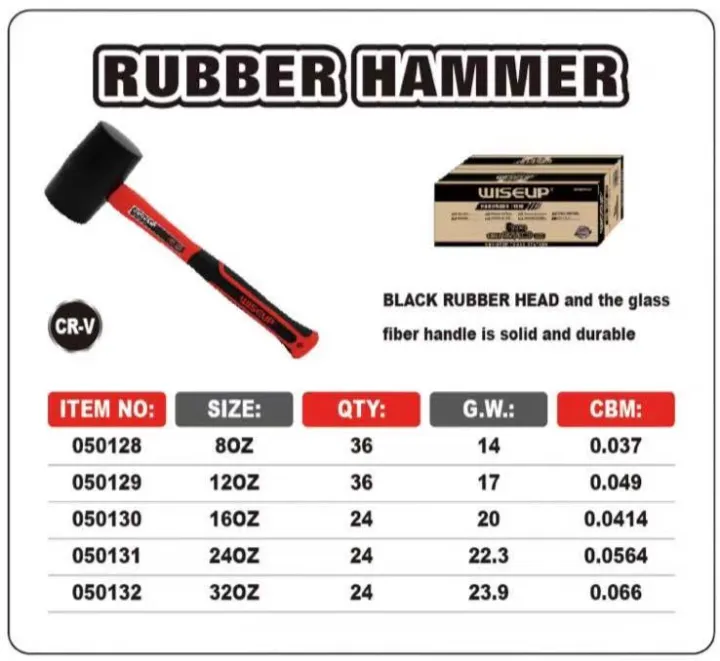 Fiber hammer 80z 160z 240z | Lazada PH