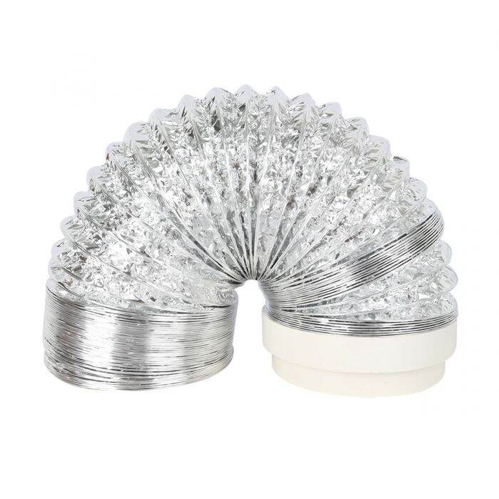 FINEXT ท่ออ่อนระบายอากาศพร้อมข้อต่อ 5 นิ้ว x 2 เมตร รุ่น FN-FDC125WH | Lazada.co.th