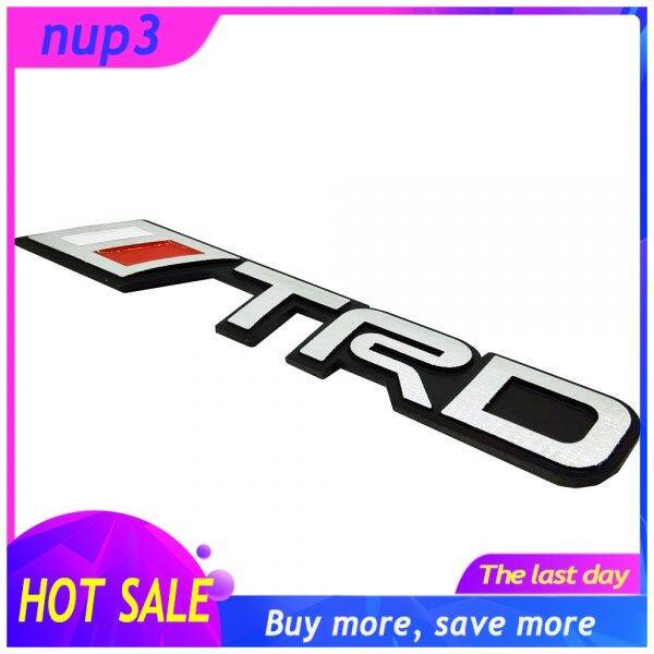 【Hot】1 Piece For TRD Logo Metal Car Sticker Aluminum Emblem Decal For ...