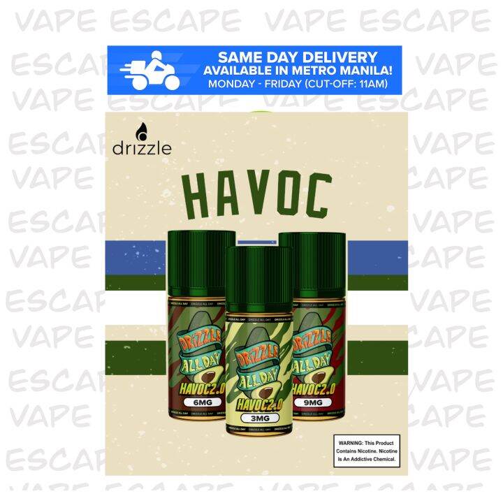 DRIZZLE ALL DAY - 3MG / 100ML | Lazada PH