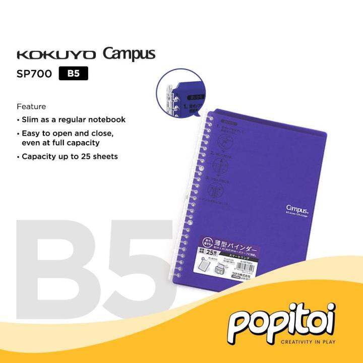 KOKUYO Campus Smart Ring Binder B5 Standard | Lazada Indonesia