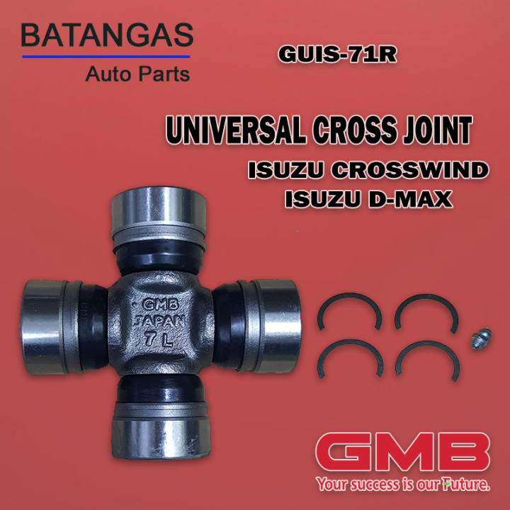 Universal Cross Joint for ISUZU CROSSWIND/D-MAX GMB GUIS-71R | Lazada PH