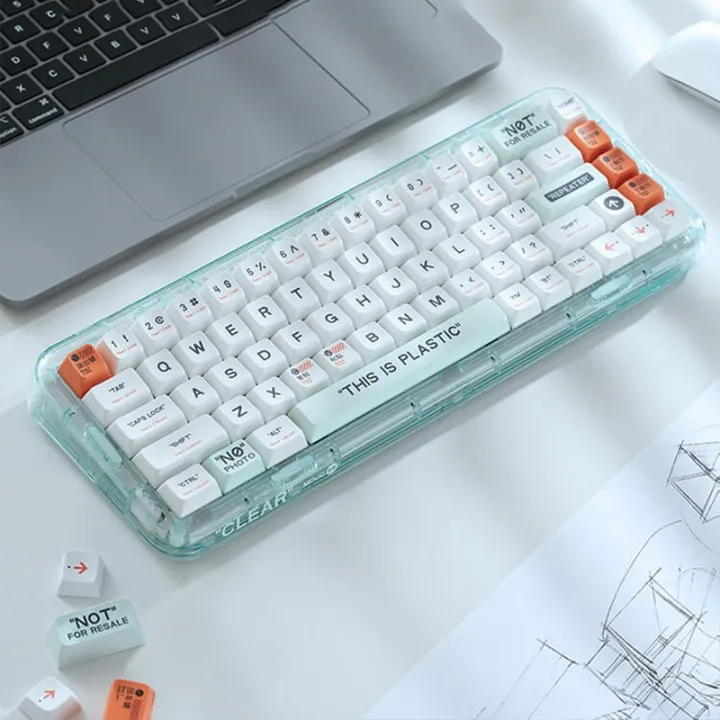 Mojo68 PLASTIC XDA Keycaps Set PBT Artisan Custom Keycaps For ...