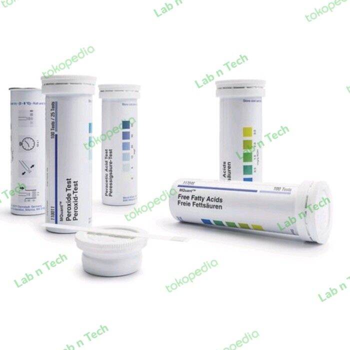 1.10011.0001 Peroxide Test Kit 100 strips, MQ Merck | Lazada Indonesia