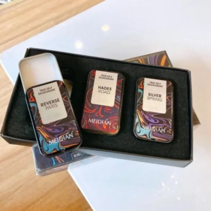 ⚡ FREE SHIPPING ⚡ [Perfume] set 3 MEIDIAN dried perfume for men women ...