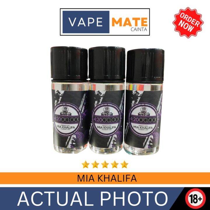 Mia Khalifa Raspberry Ice Freebase 100ml 3mg ejuice vape juice 101 ...